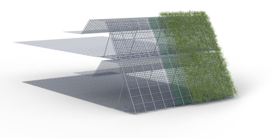 Reinforced Slope - Puri Jaya Konstruksindo | Geotechnical Contractor